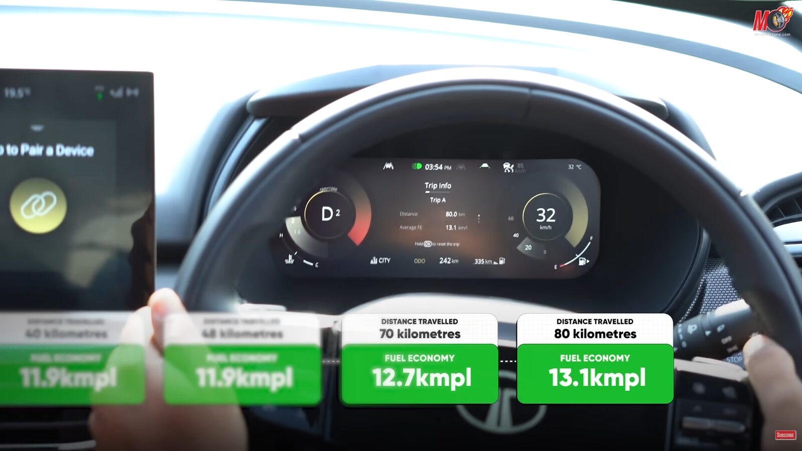 Tata Safari Petrol - Fuel Efficiency Tested! » MotorOctane